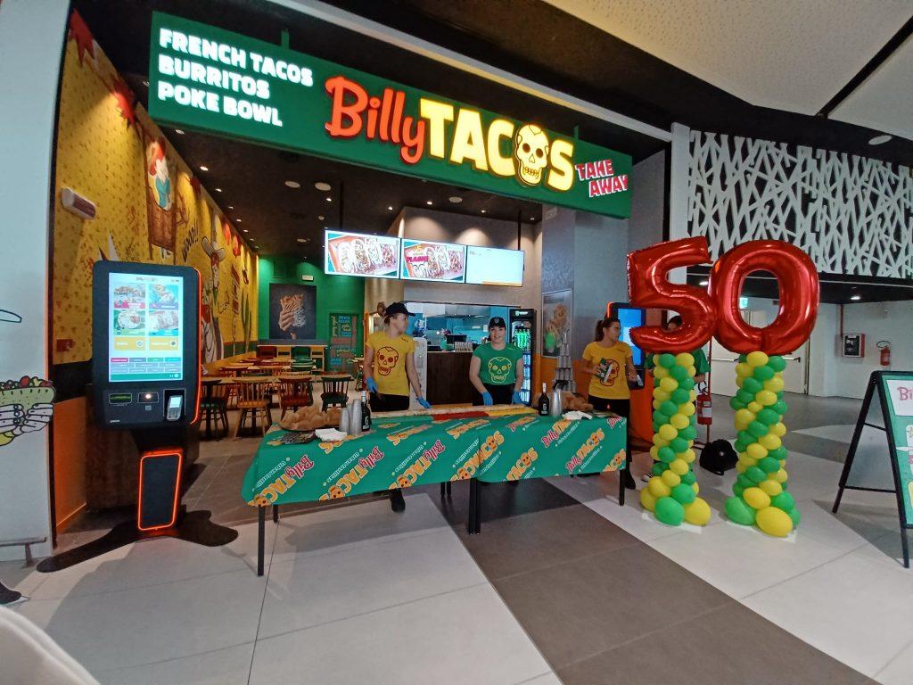 Billy Tacos inaugura il 50° ristorante | Confimprese